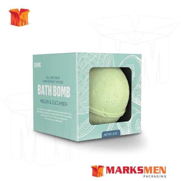 Custom CBD Bath Bomb Boxes | Luxury Packaging with Logo
