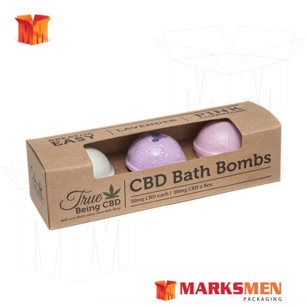 Custom CBD Bath Bomb Boxes | Luxury Packaging with Logo