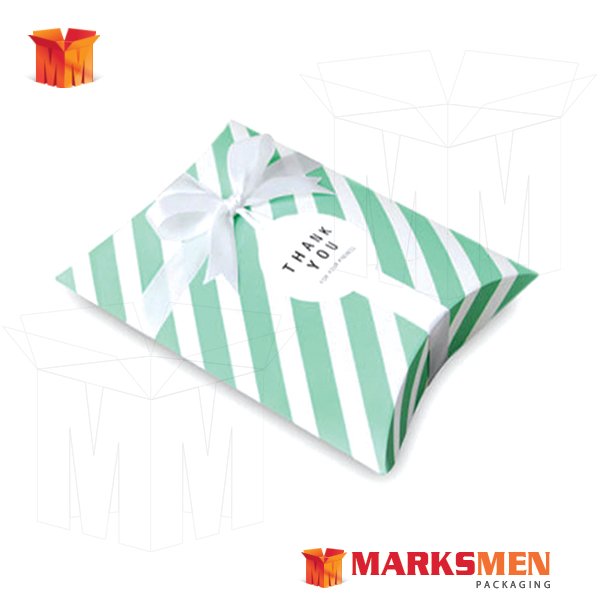 Custom Printed Pillow Boxes - Marksmen